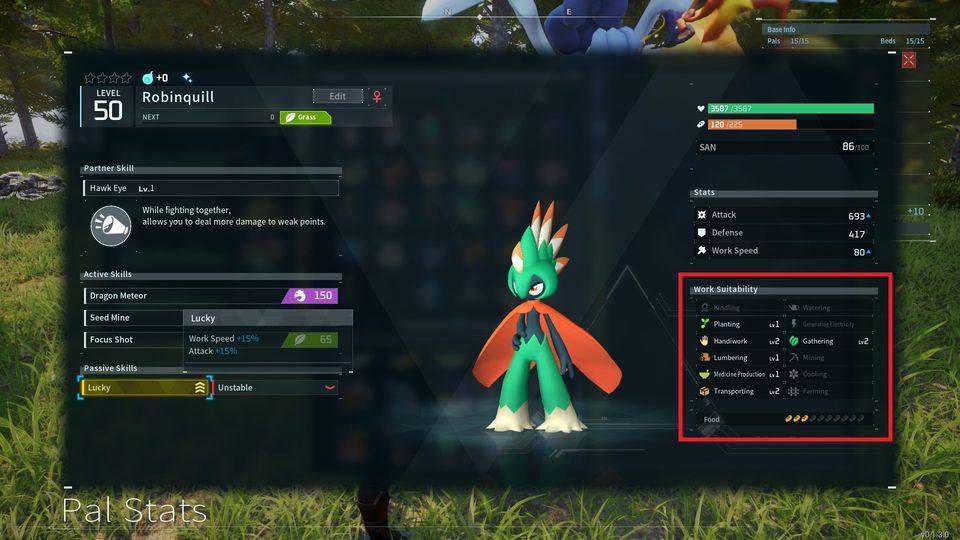 How to Get the Best Pal for Every Work Suitability in Palworld | Xfire